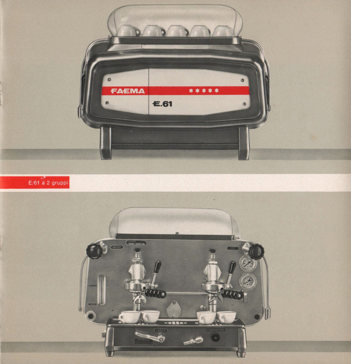 The Faema E61 Espresso Machine – AHA