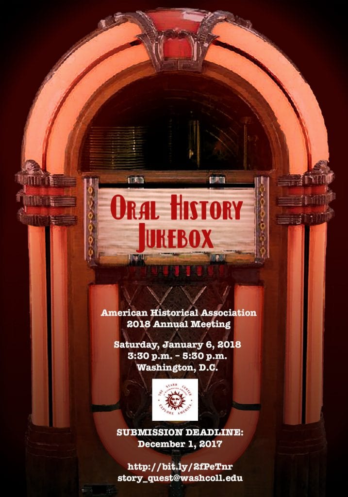 The Oral History Jukebox – AHA