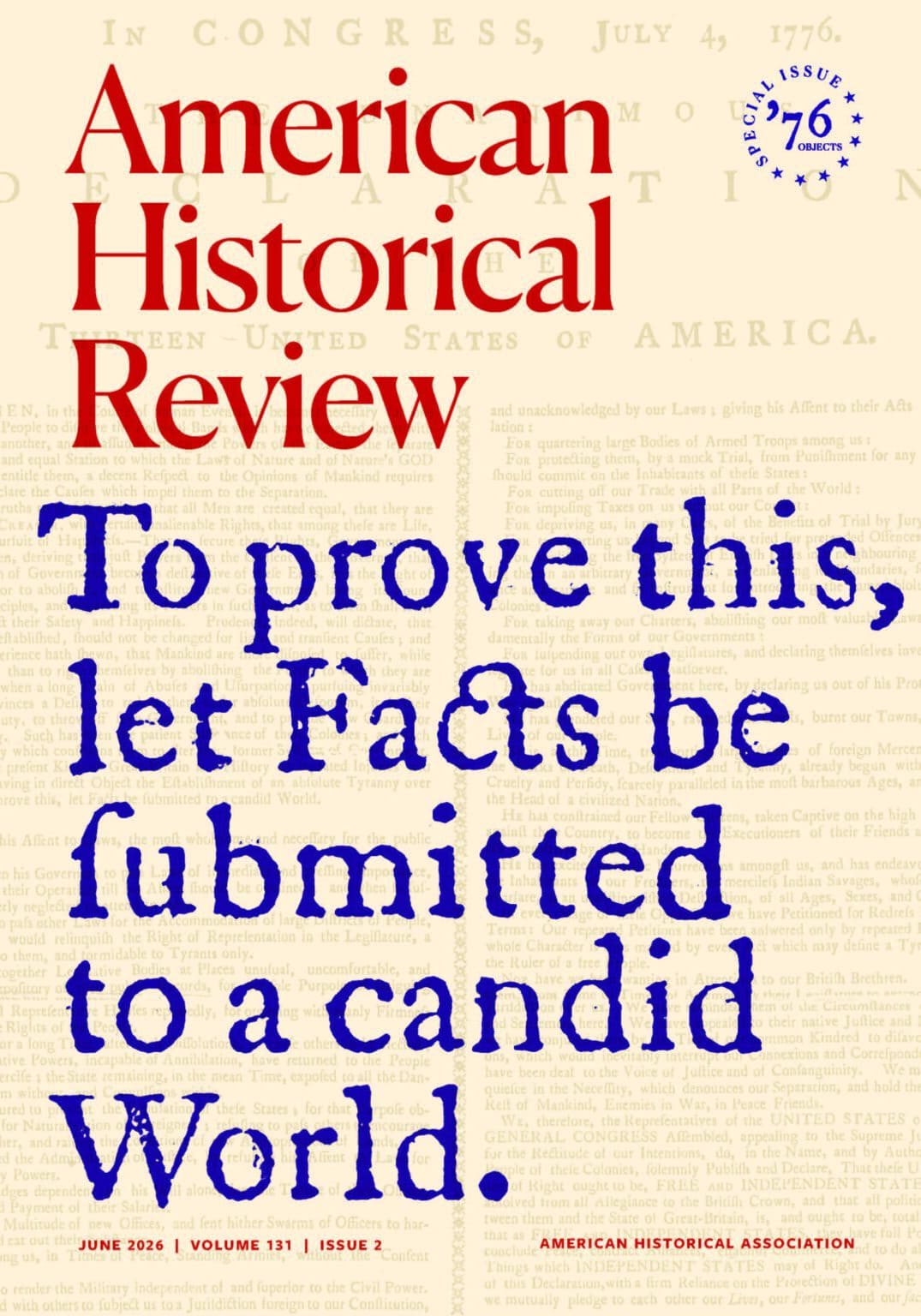 AHA Greets New Editor of the Review – AHA